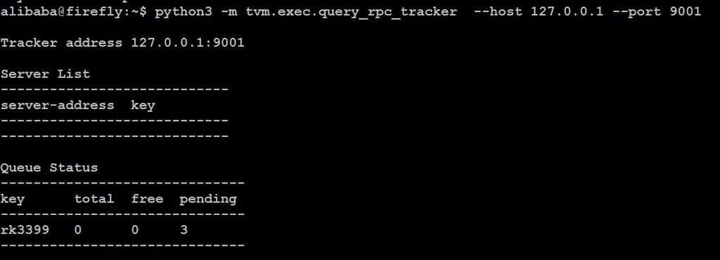 [SOLVED]App benchmark always pending - Questions - Apache TVM Discuss